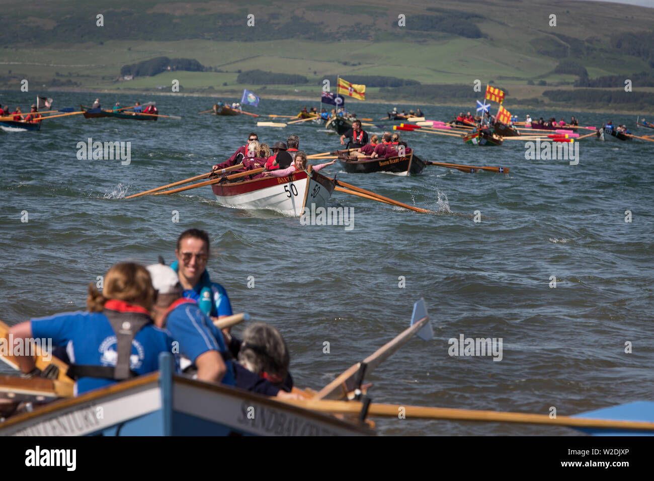 St ayles skiff hi-res stock photography and images - Alamy