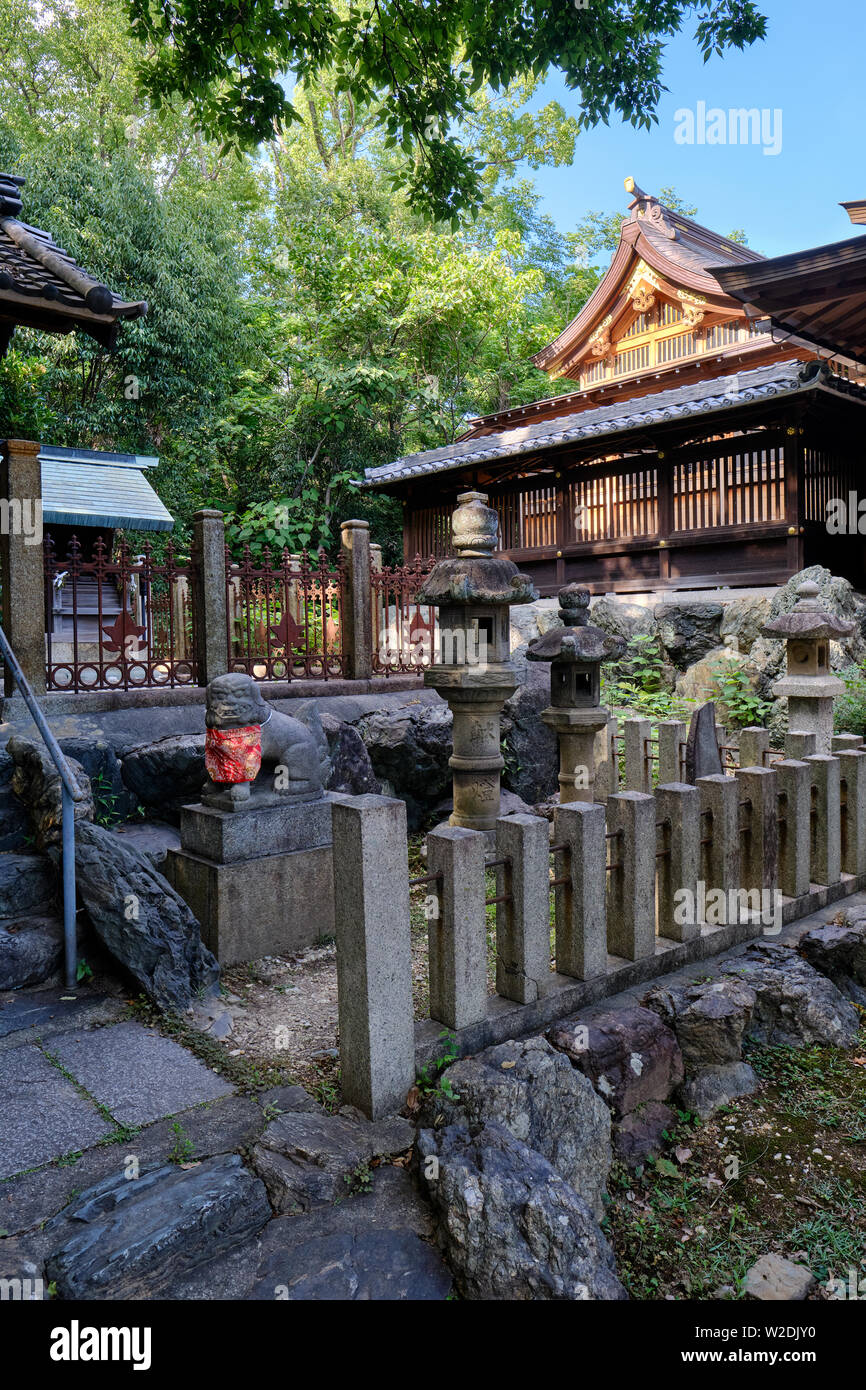 Shiroyama Hachiman Shinto Shrine in Nagoya, Japan Stock Photo - Alamy