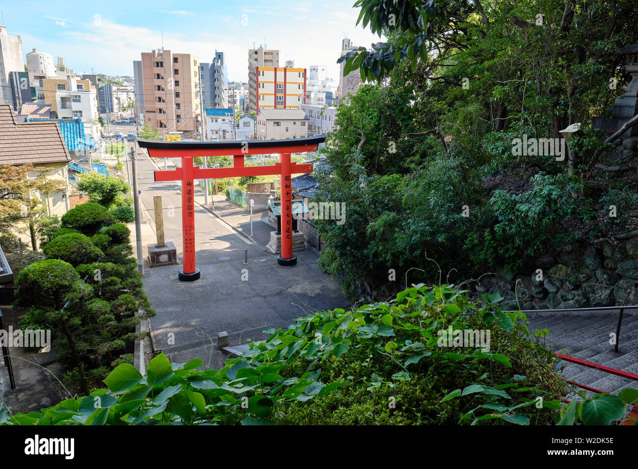 Shiroyama Hachiman Shinto Shrine in Nagoya, Japan Stock Photo - Alamy