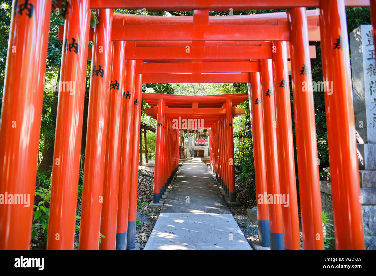Shiroyama Hachiman Shinto Shrine in Nagoya, Japan Stock Photo - Alamy