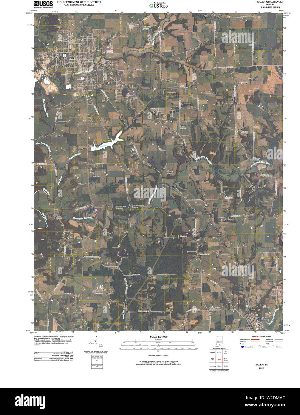 Historical map of salem hi-res stock photography and images - Alamy