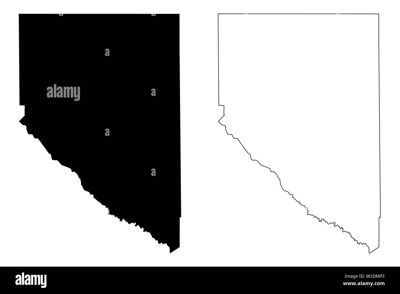 Map of sierra blanca Stock Vector Images - Alamy
