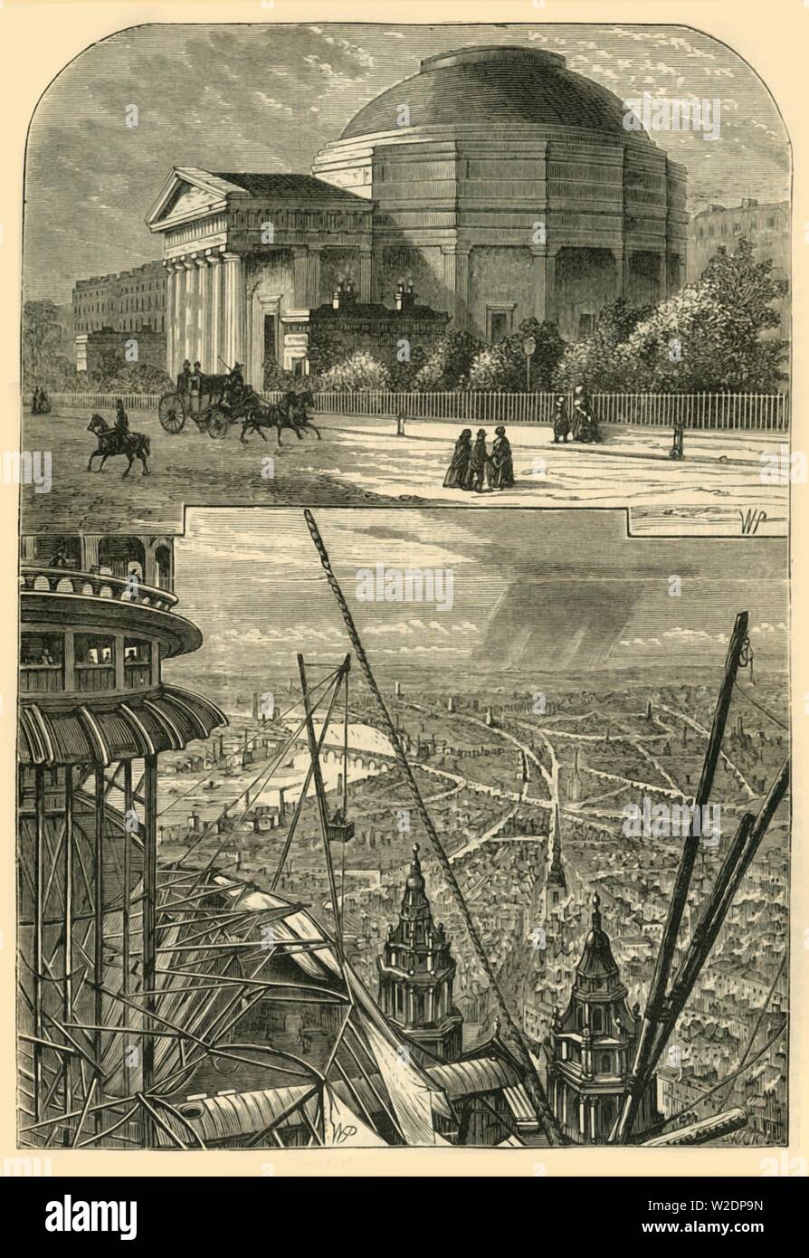 'The Colosseum in 1827', (c1876). Creator: Unknown Stock Photo - Alamy