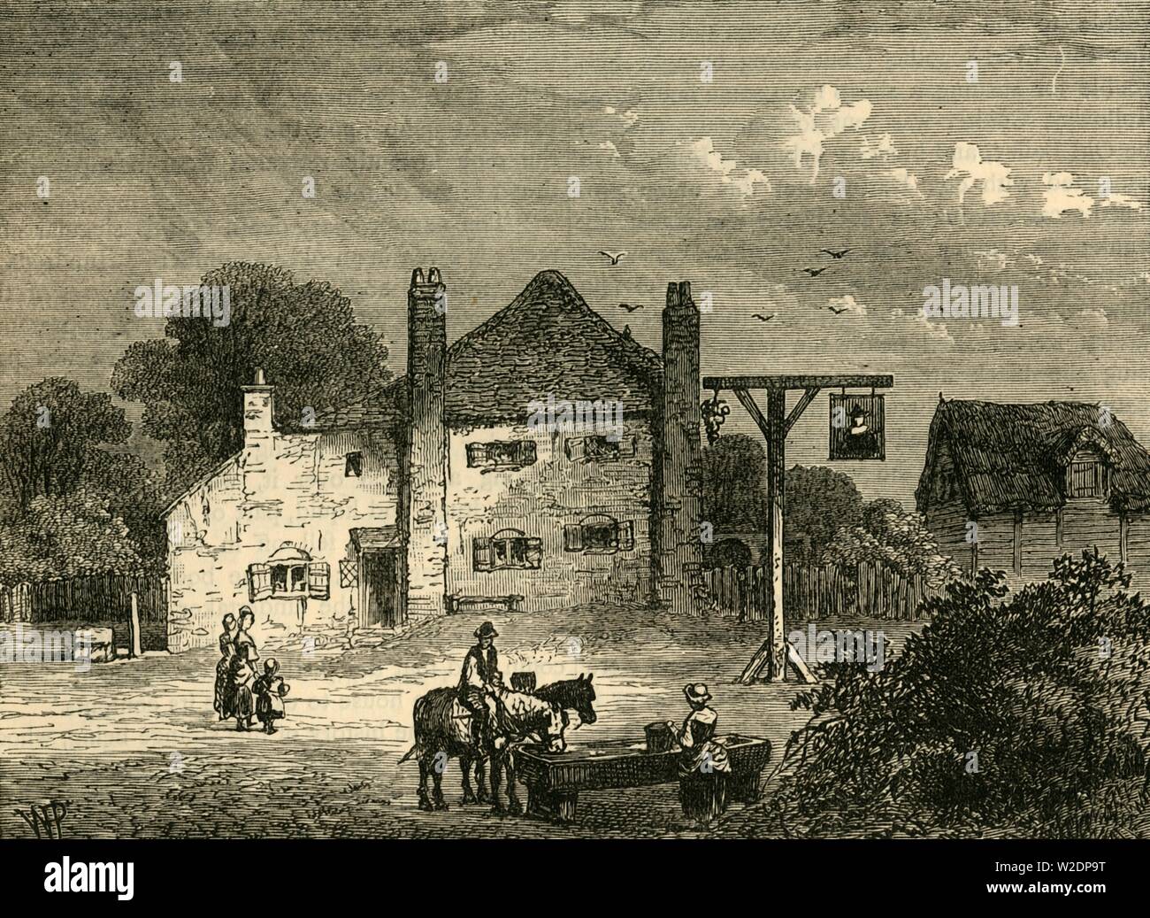 'The Old "Mother Red Cap", in 1746', (c1876). Creator: Unknown Stock ...