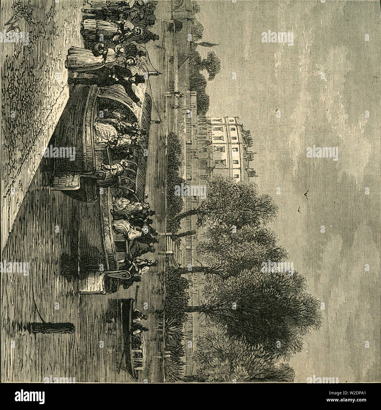 'The Paddington Canal, 1840', (c1876). Creator: Unknown Stock Photo - Alamy