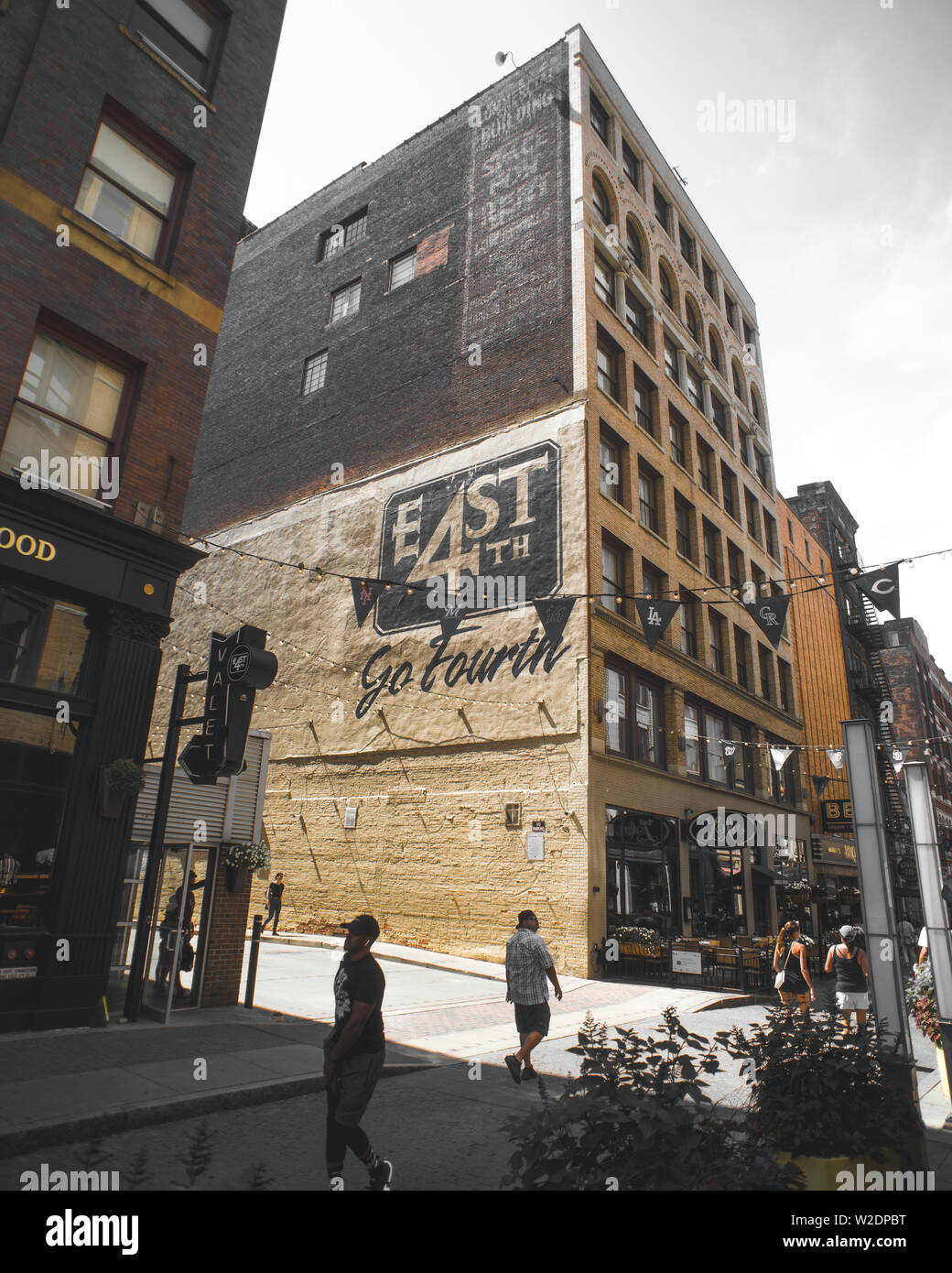 East 4th Street Cleveland Ohio Stock Photo - Alamy