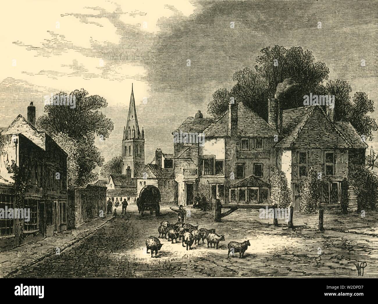 'The Gate-House, Highgate, in 1820', (c1876). Creator: Unknown Stock ...