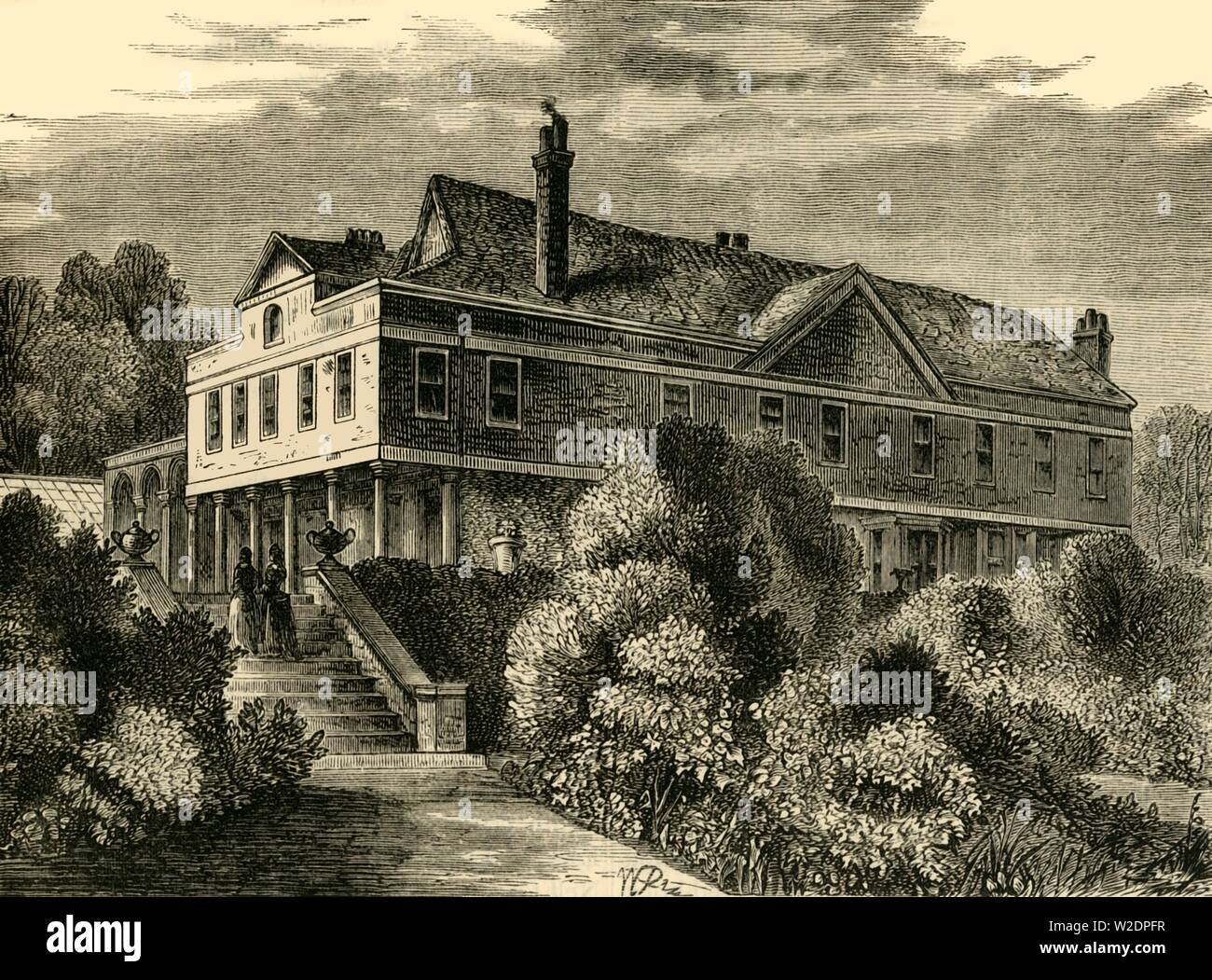 'Lauderdale House, in 1820', (c1876). Creator: Unknown Stock Photo - Alamy