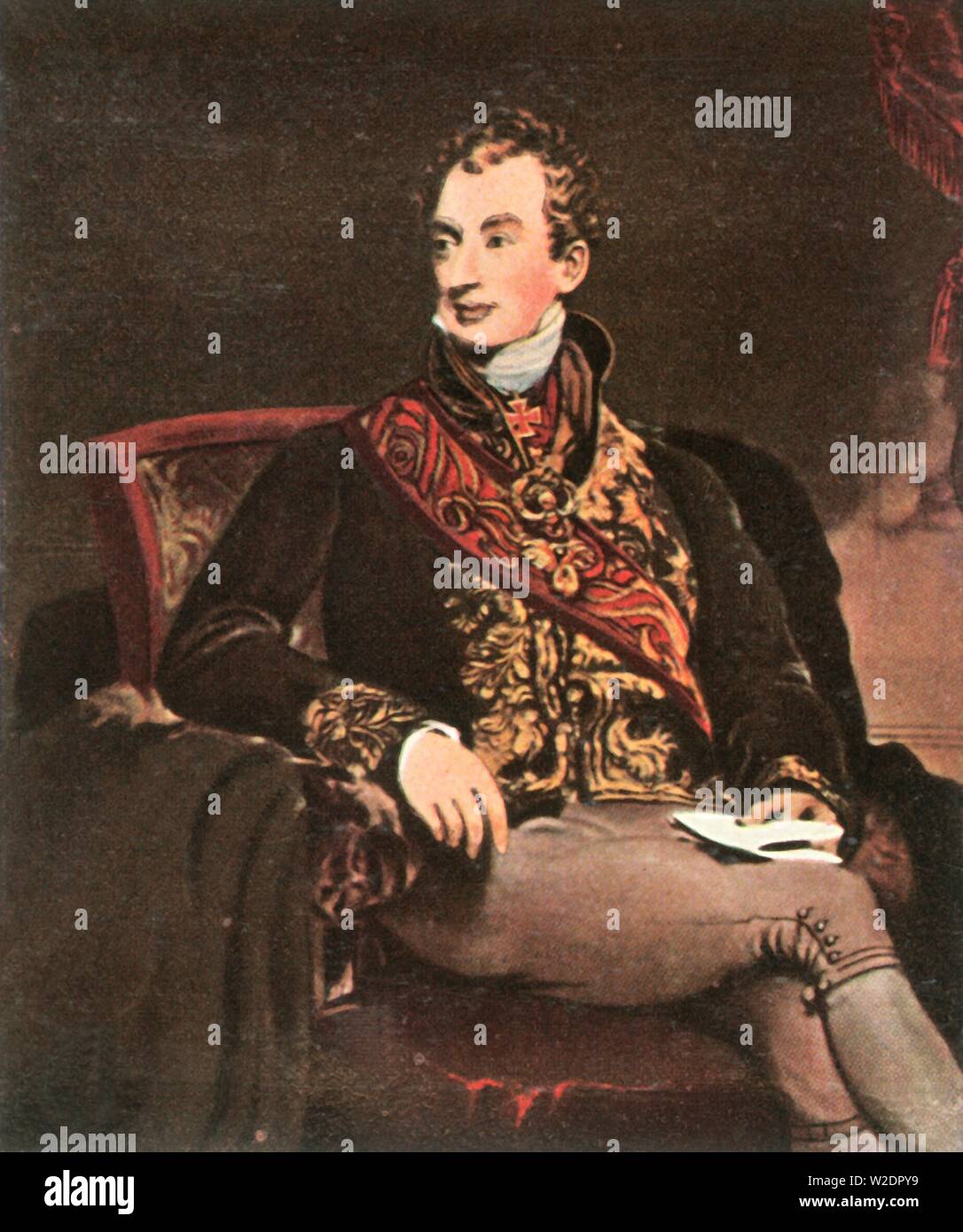 Prince von Metternich, c1815, (1936). Creator: Unknown Stock Photo - Alamy