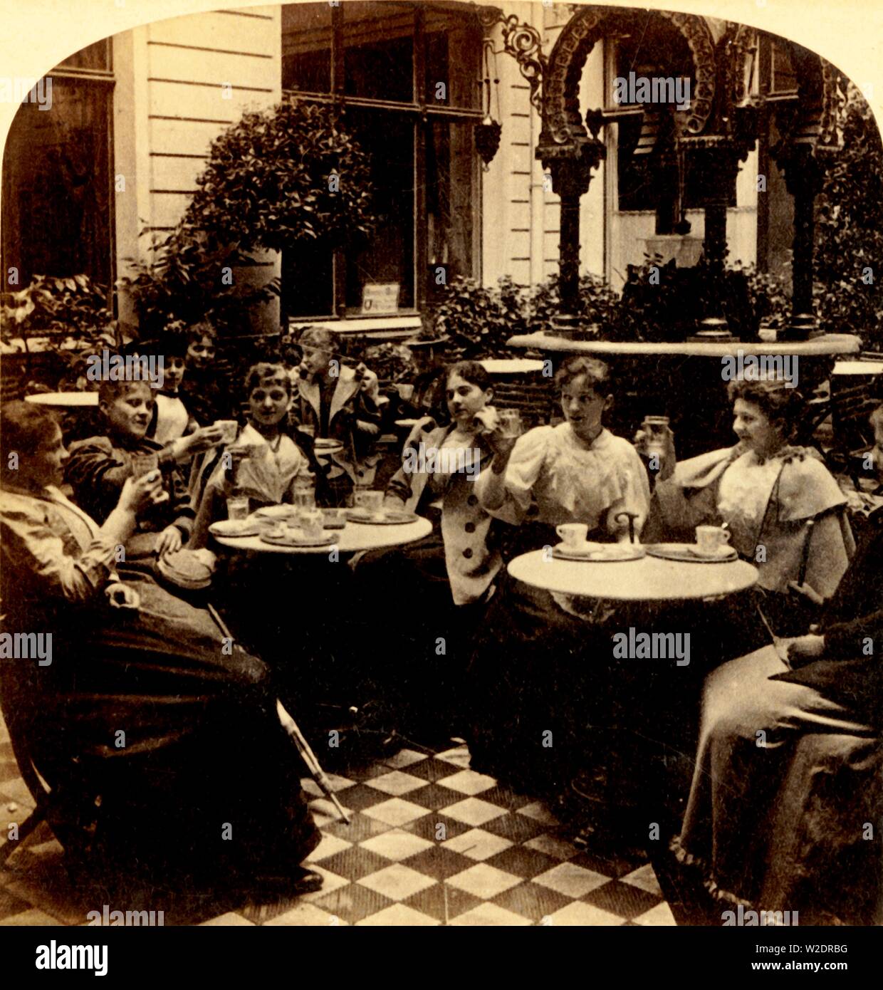 Toast coffee 19th century hi-res stock photography and images - Alamy