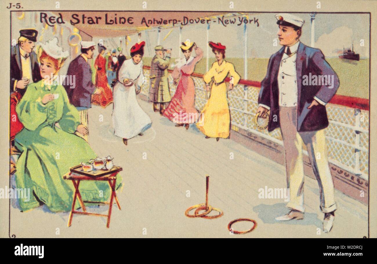 Deck quoits hi-res stock photography and images - Alamy