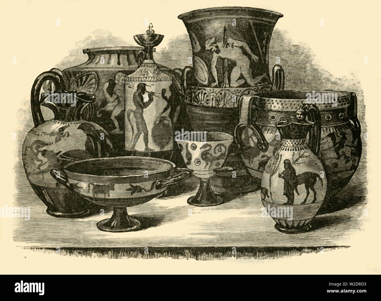 Ancient etruscan pottery hi-res stock photography and images - Alamy