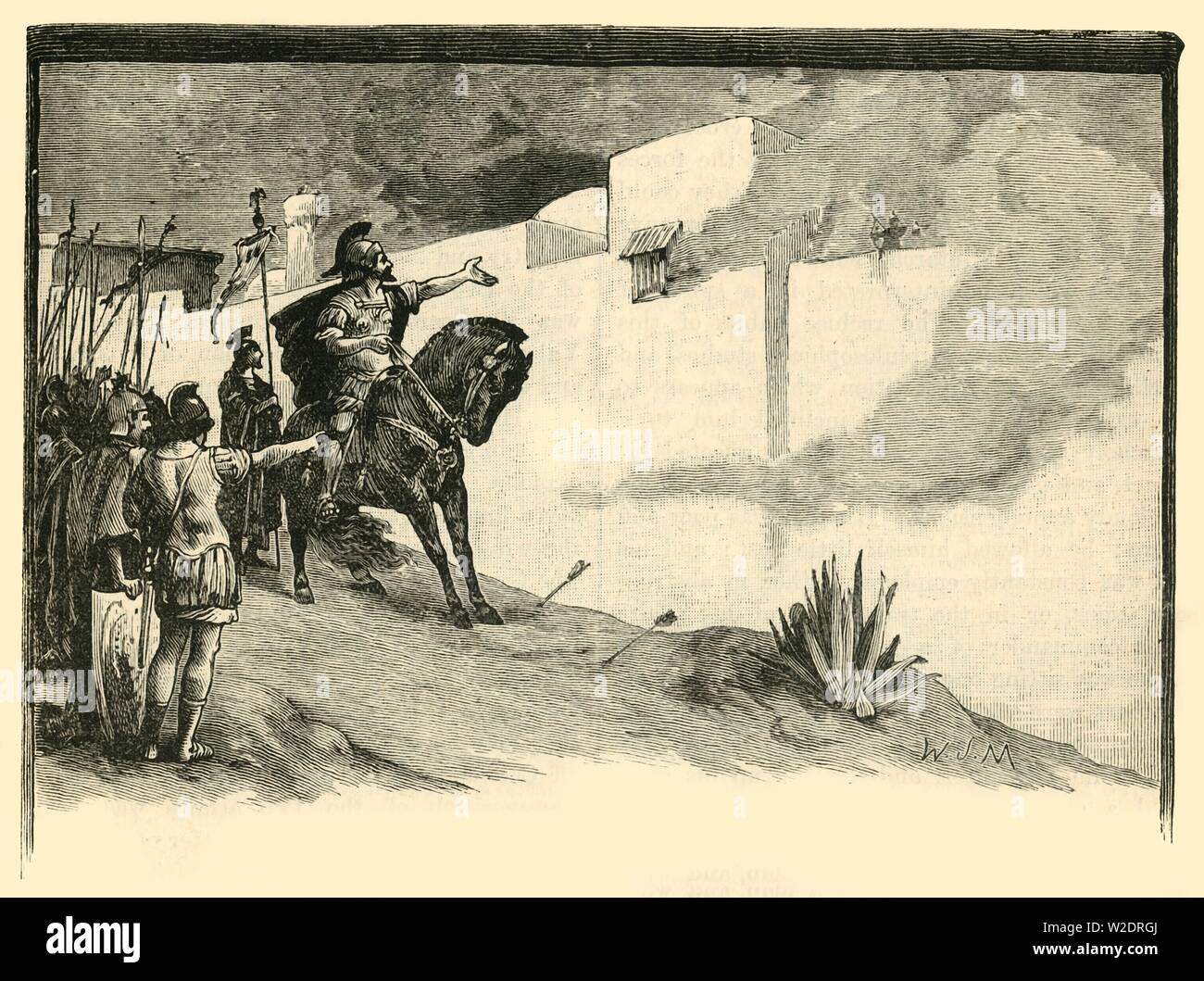 'Brutus Before Xanthus', 1890. Creator: Unknown Stock Photo - Alamy