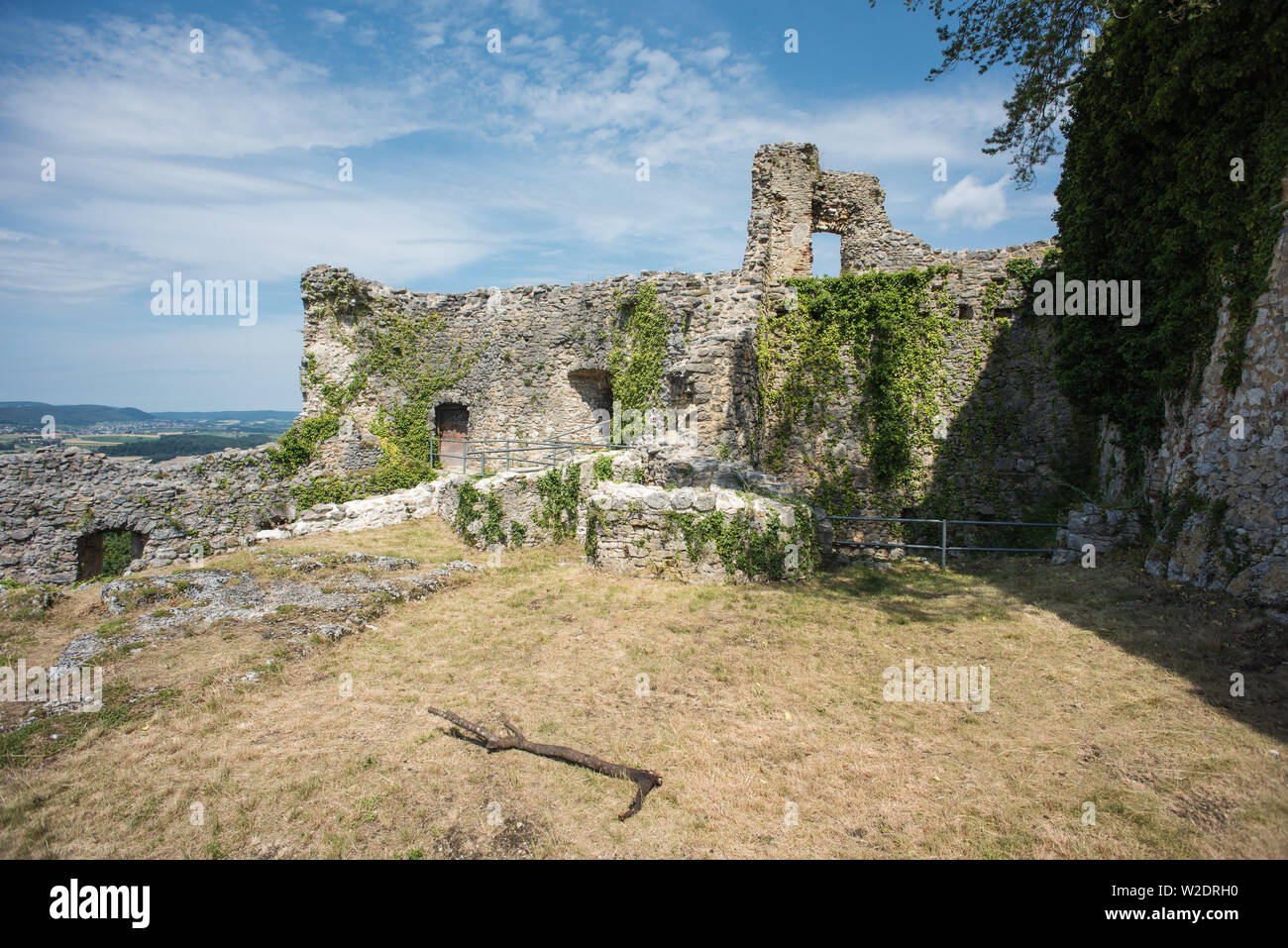 Dorneck Castle, in canton solothurn in switzerland. beautiful ruin with ...