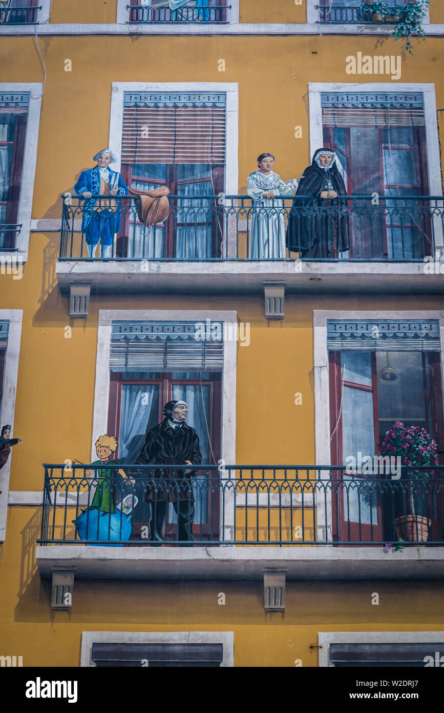 Mural of lyonnais hi-res stock photography and images - Alamy