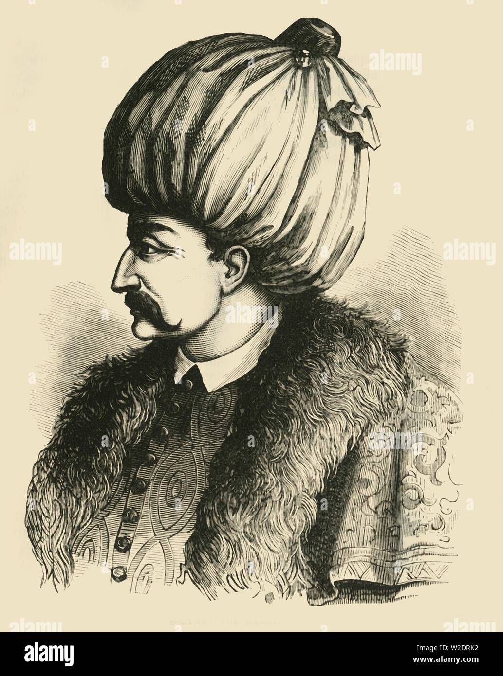 'Solyman the Magnificent', c1530-1540, (1890). Creator: Unknown Stock ...