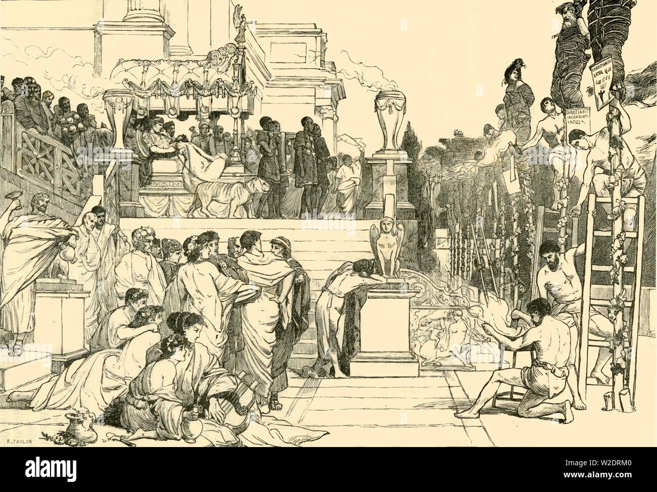 Christian persecution rome hi-res stock photography and images - Alamy