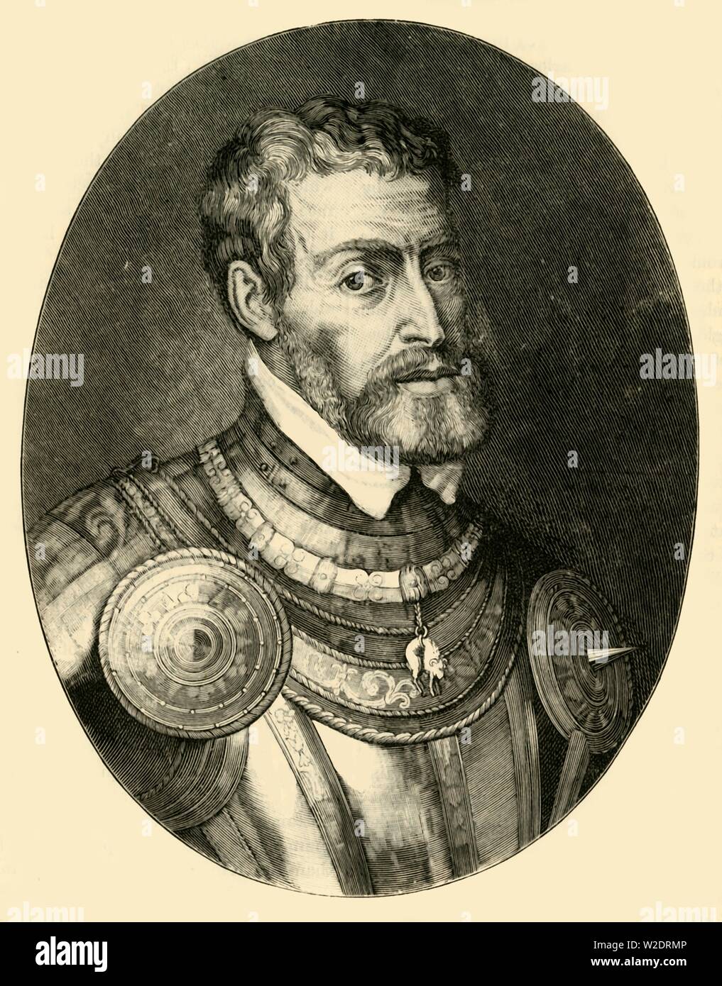 'The Emperor Charles V', c1530-1540, (1890). Creator: Unknown Stock ...