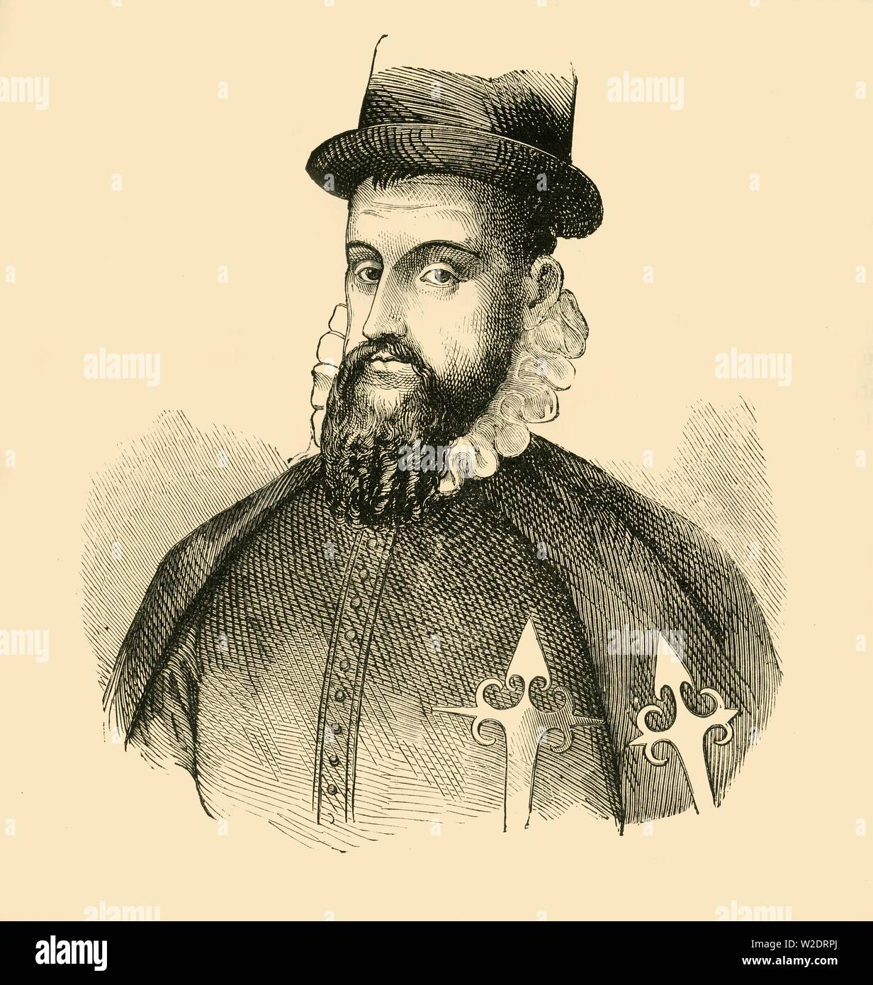 Francisco pizarro portrait hi-res stock photography and images - Alamy