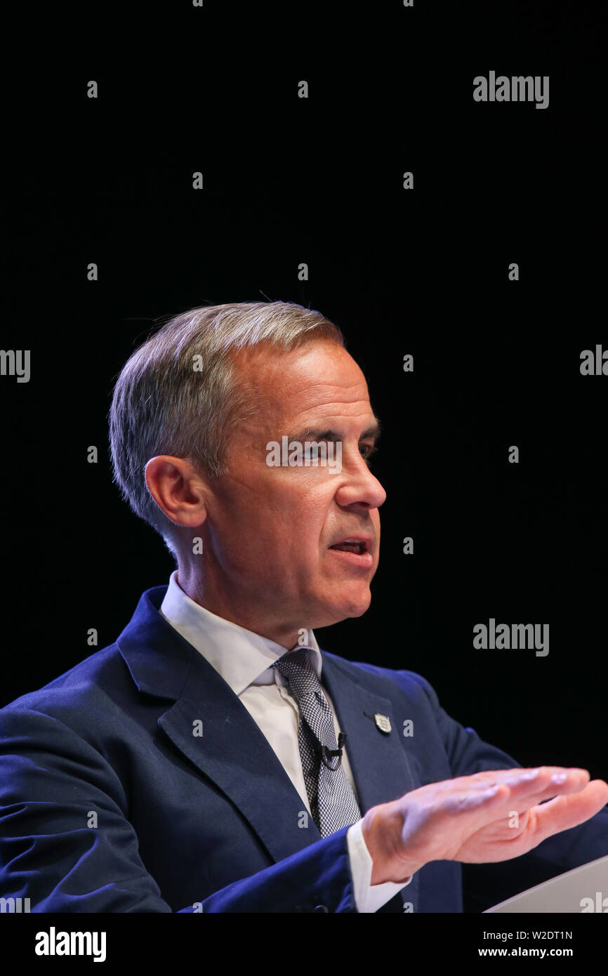Mark Carney addresses LGA conference at Bournemouth International ...