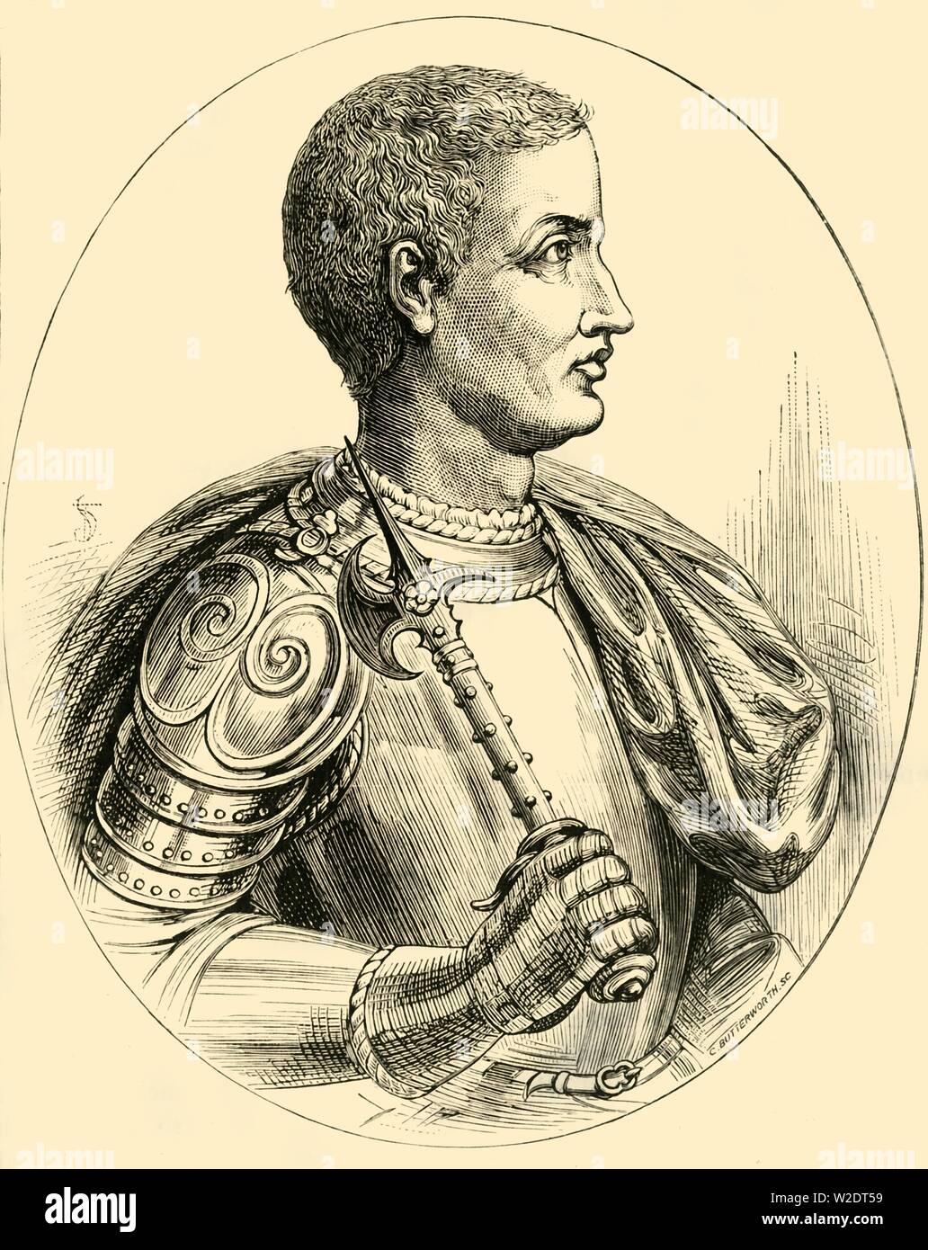 'Frederick II Of Germany', (1194-1250), 1890. Creator: Unknown Stock ...