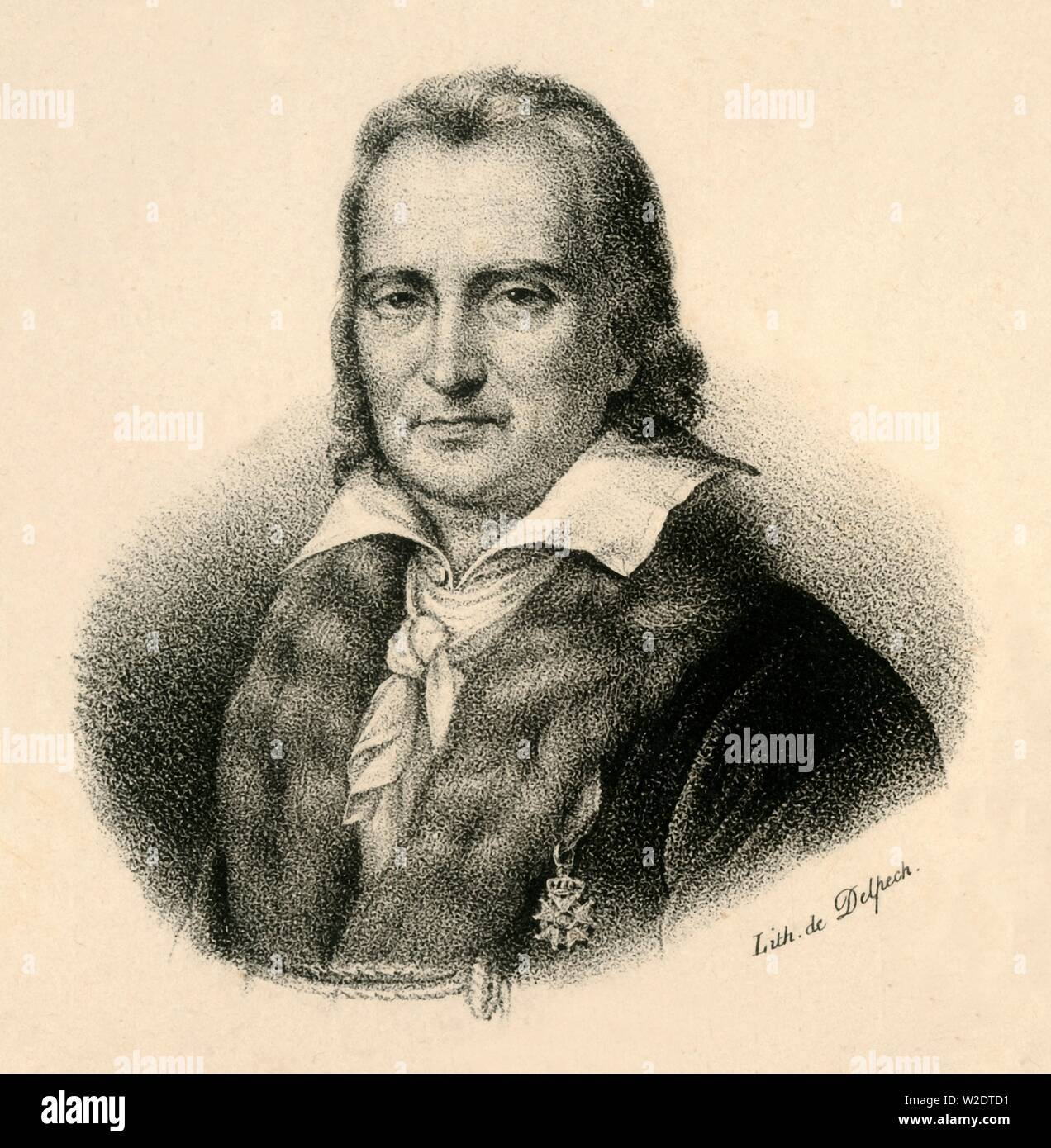 Lithograph by delpech 19th century hi-res stock photography and images ...