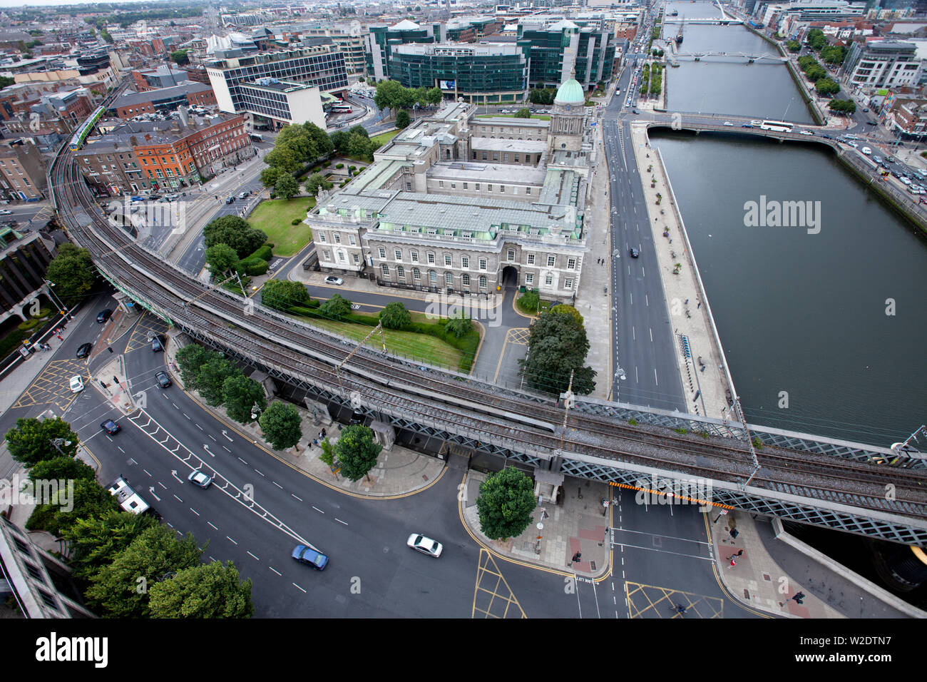 Skyline from dublin mountains hi-res stock photography and images - Alamy
