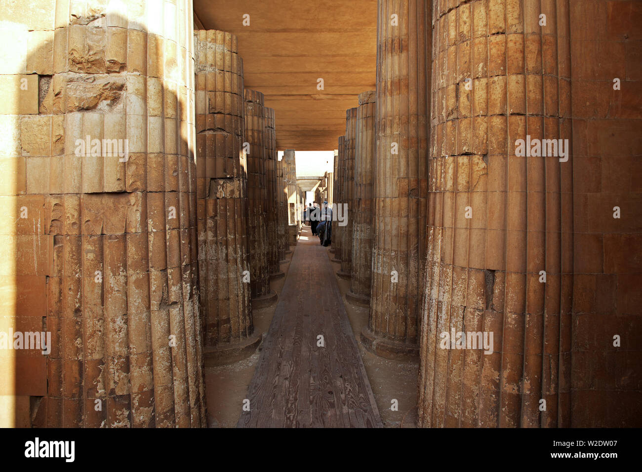 Ancient pyramid of Sakkara in the desert of Egypt Stock Photo - Alamy