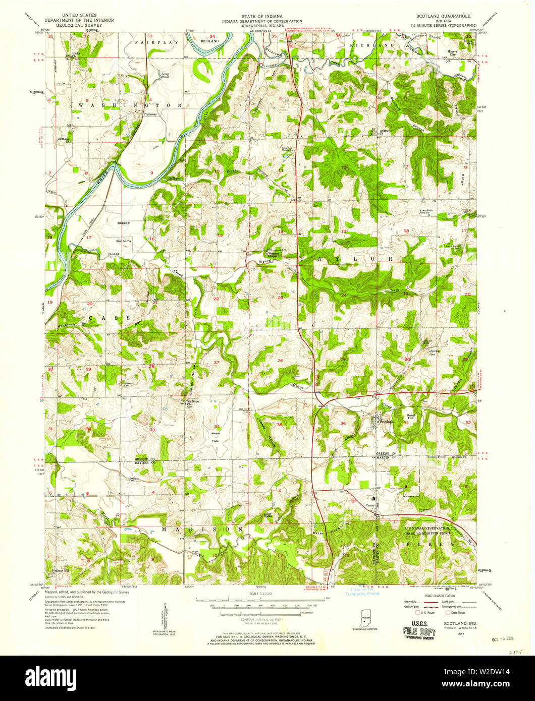 Topo map scotland hi-res stock photography and images - Alamy