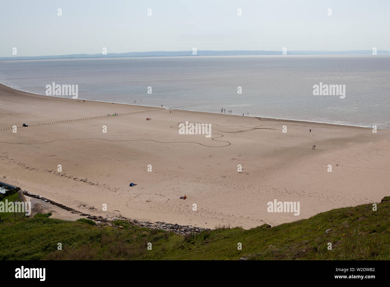 Brean down cliffs hi-res stock photography and images - Alamy