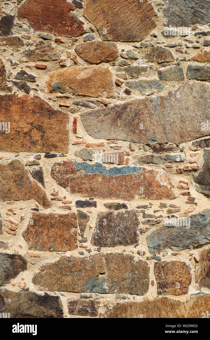 Terracotta brick stone masonry wall hi-res stock photography and images ...