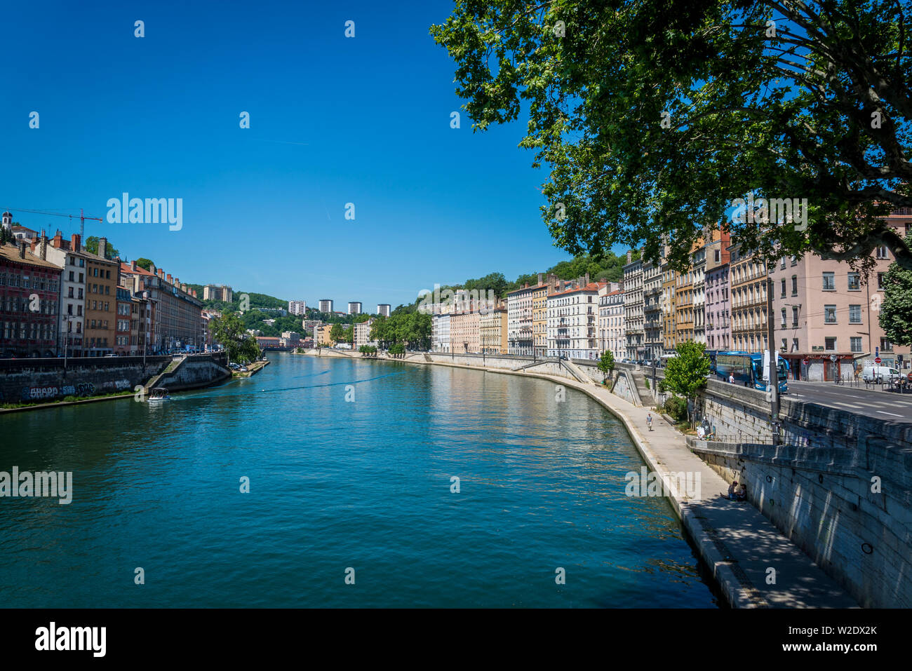 Soane River Lyon France High Resolution Stock Photography and Images ...