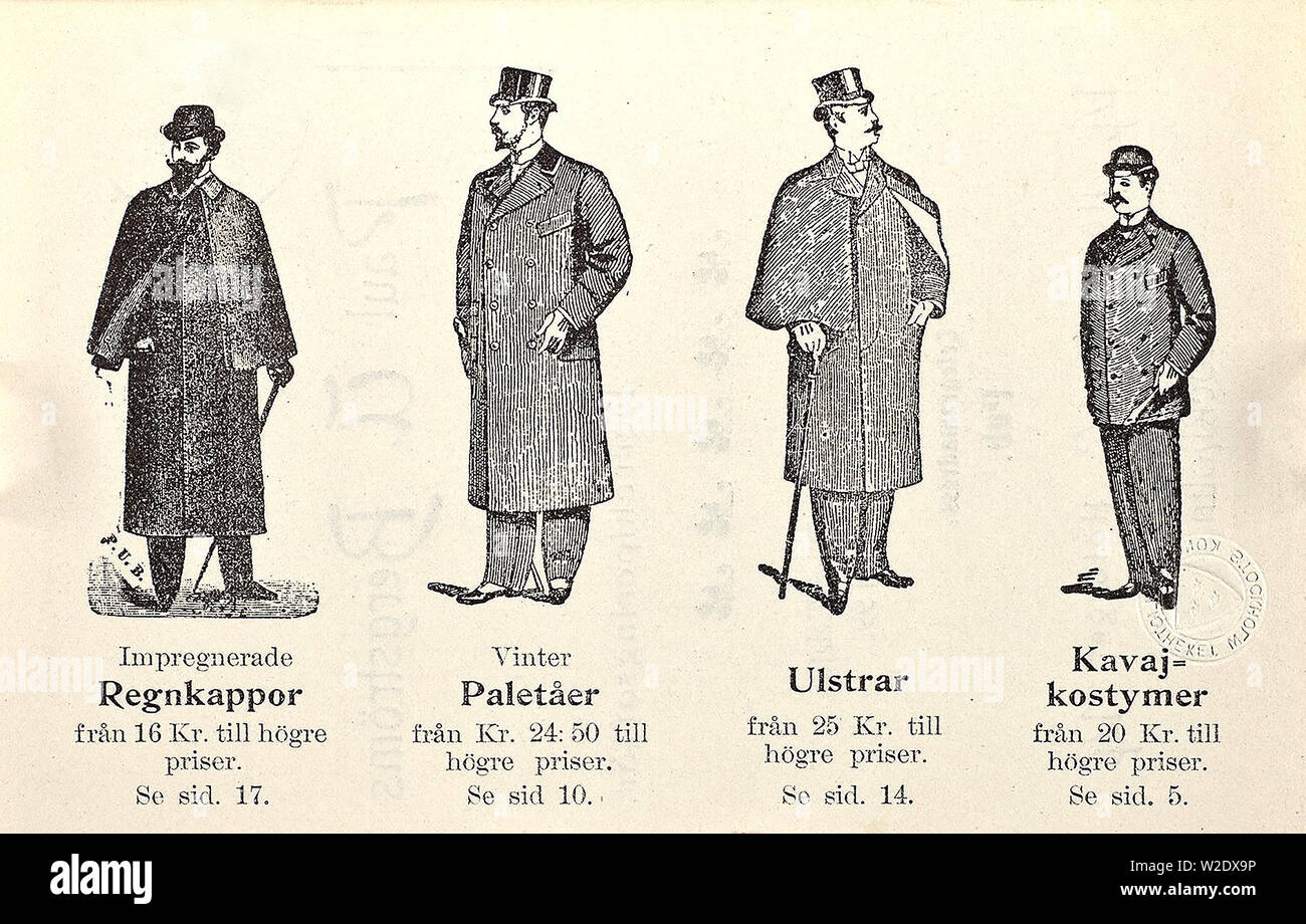 1890s clothes catalog hi-res stock photography and images - Alamy