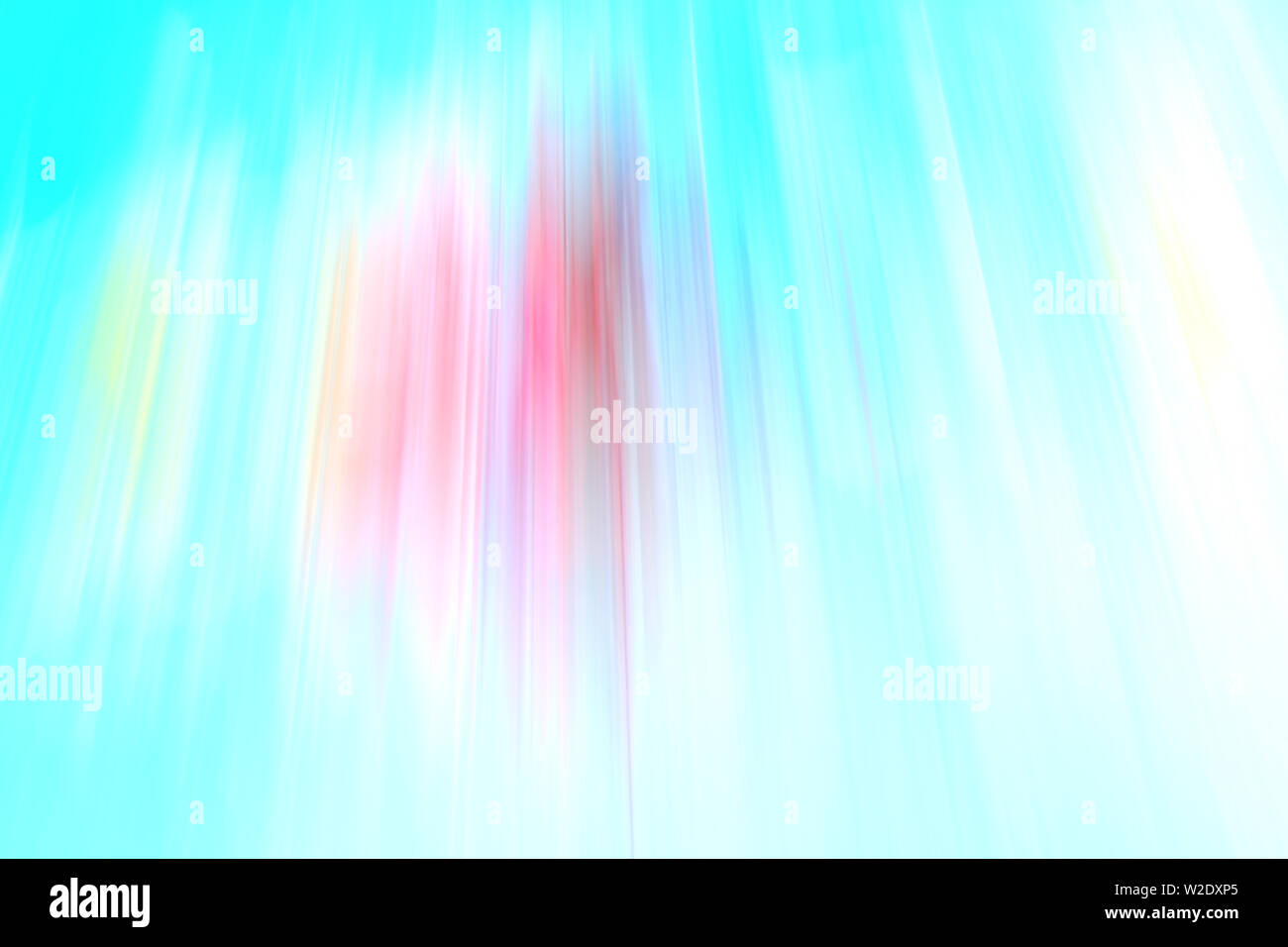 Shades of many colours on turquoise abstract motion effect blurred ...