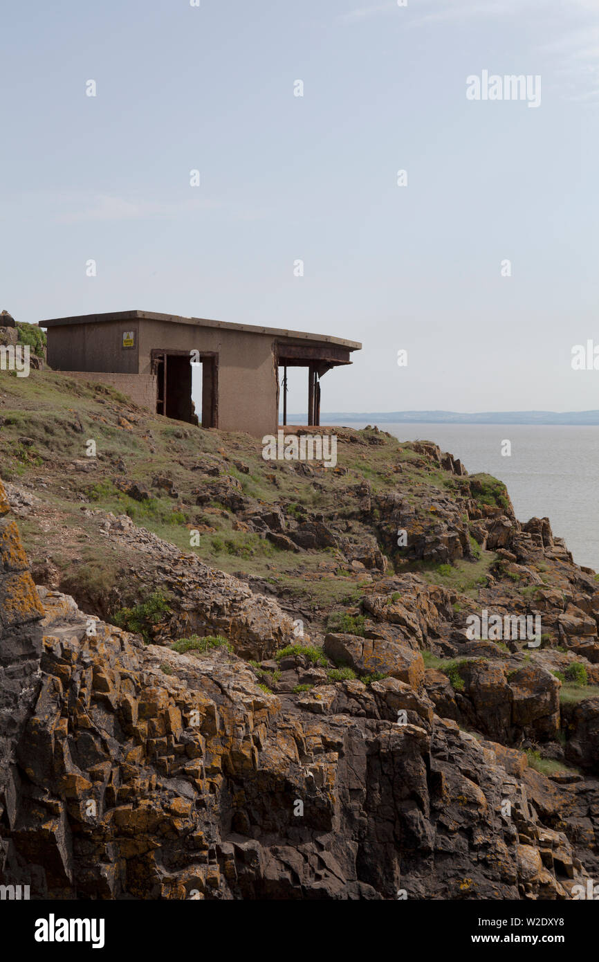Brean Down Fort, Somerset England Stock Photo - Alamy