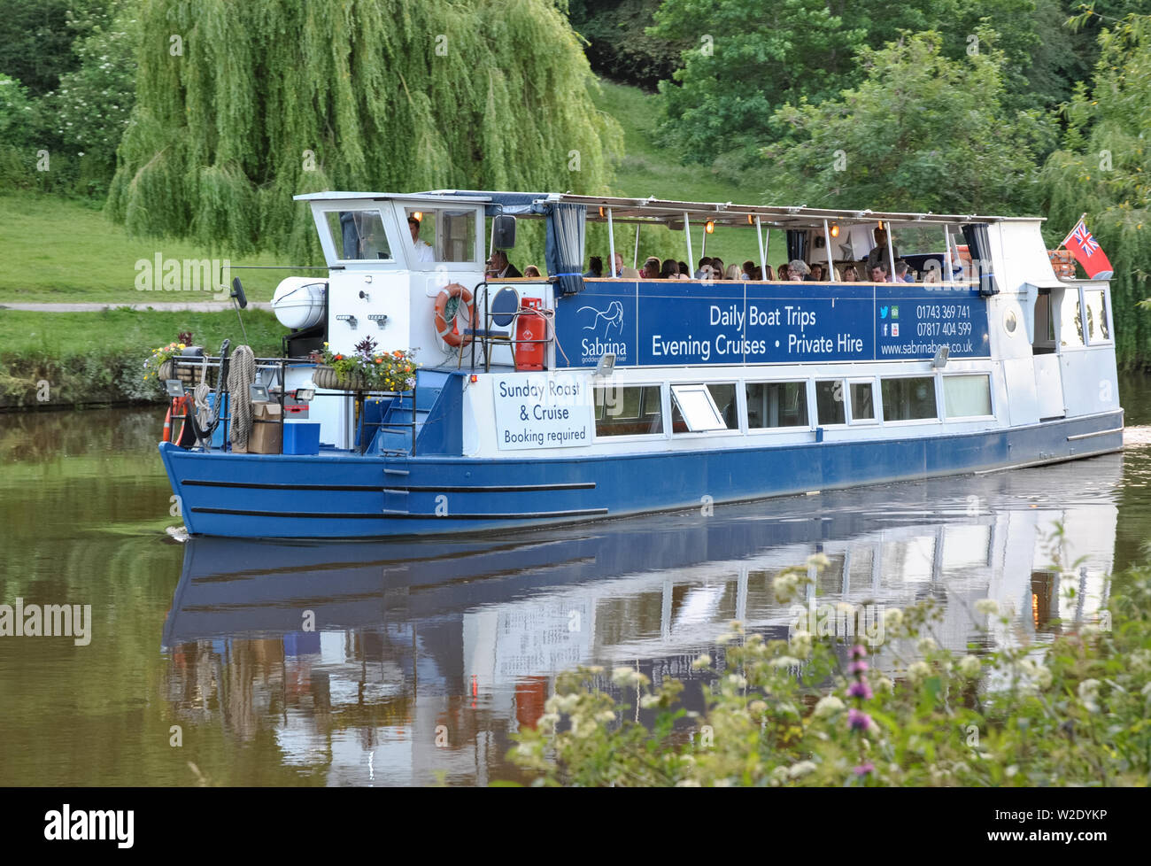 Passenger boat on the severn hi-res stock photography and images - Alamy