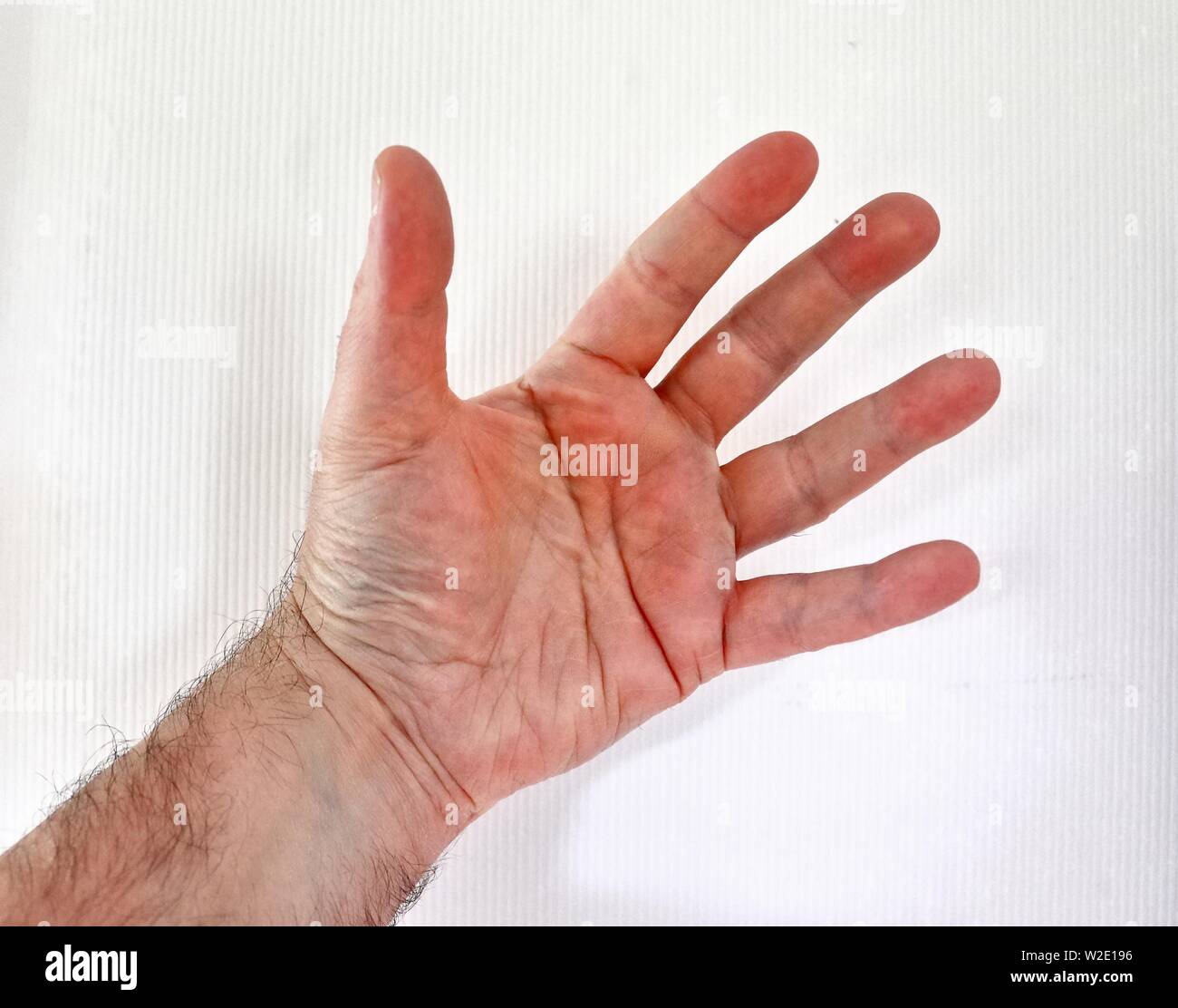 Male human hand showing different gestures and symbols Stock Photo - Alamy
