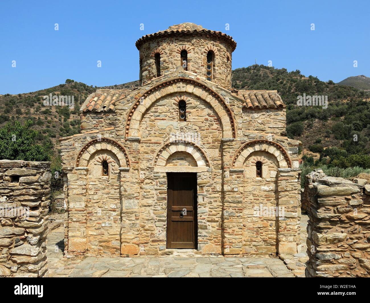 Temple of the presentation of Holy Mary (Naos tis Panagias) at the ...