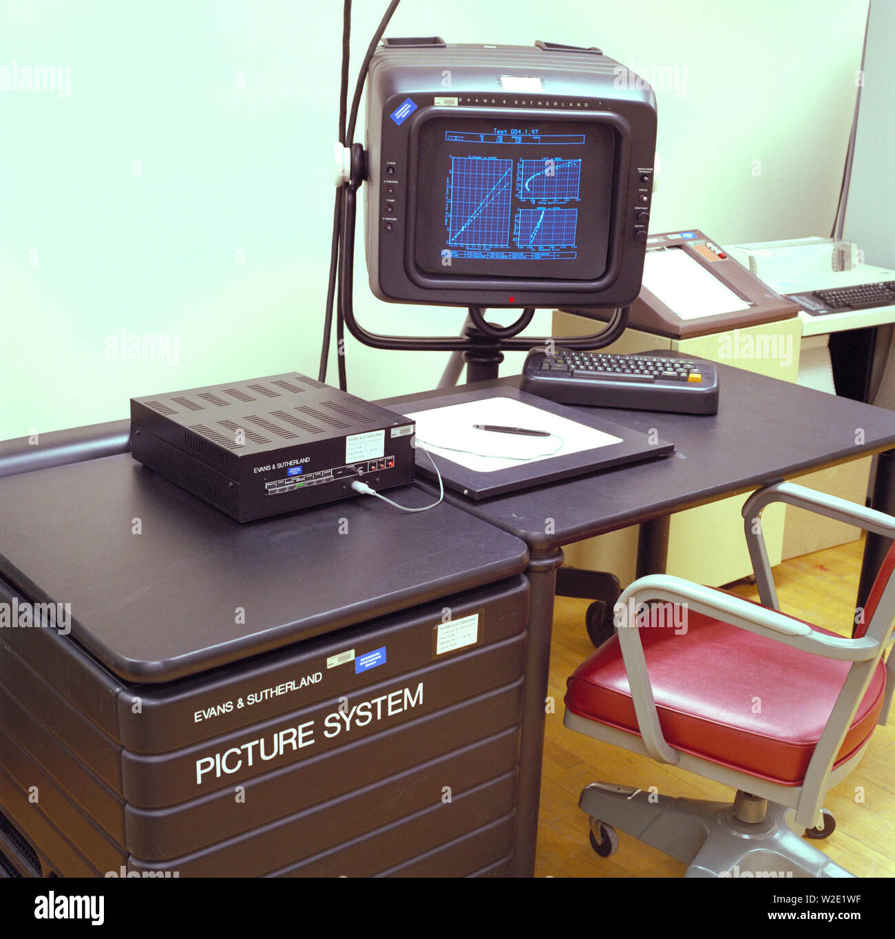 1980s wind tunnel control room hi-res stock photography and images - Alamy