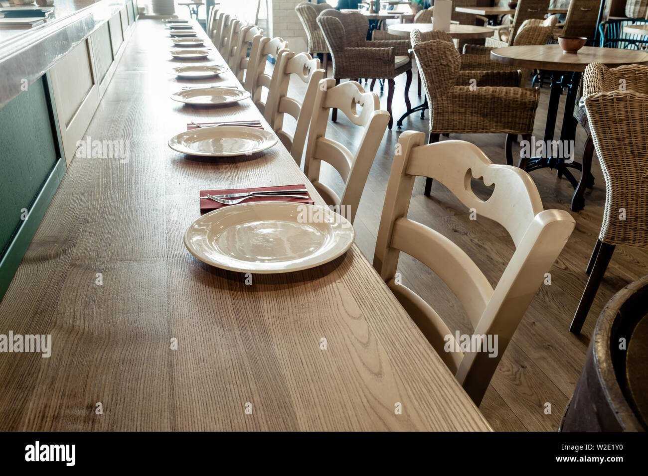 Decorated dining table hi-res stock photography and images - Alamy