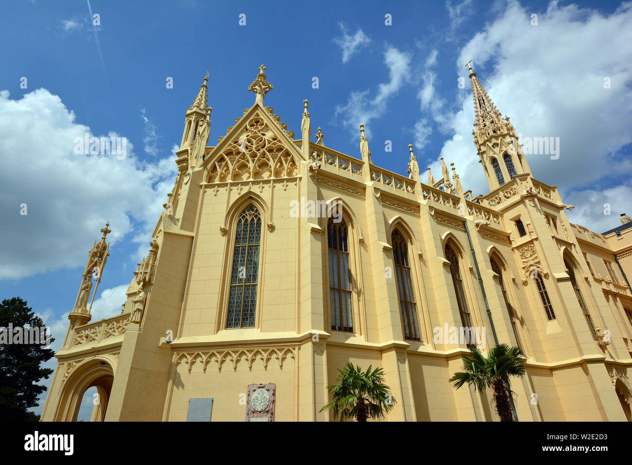 Lednice Palace, Lednice, Břeclav District, South Moravian Region, Czech ...