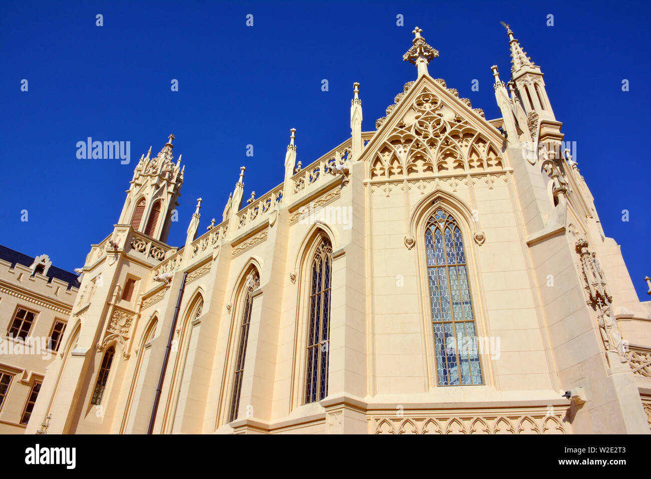 Lednice Palace, Lednice, Břeclav District, South Moravian Region, Czech ...