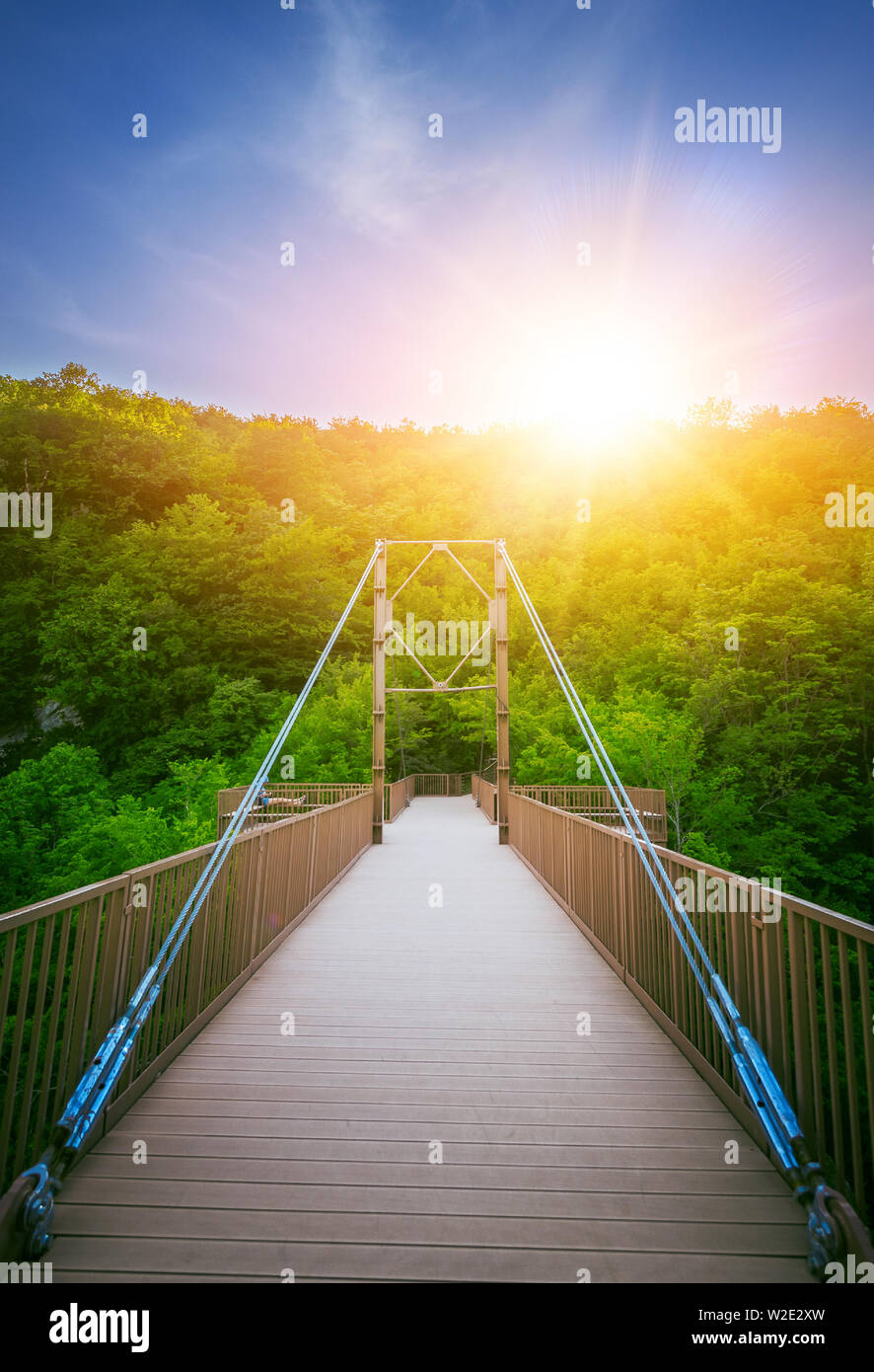 Small bridge over river hi-res stock photography and images - Alamy