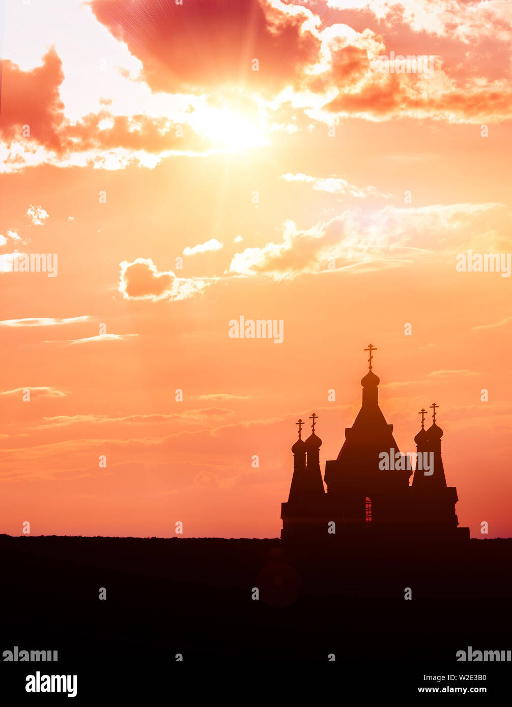 Beautiful old church dramatic hi-res stock photography and images - Alamy