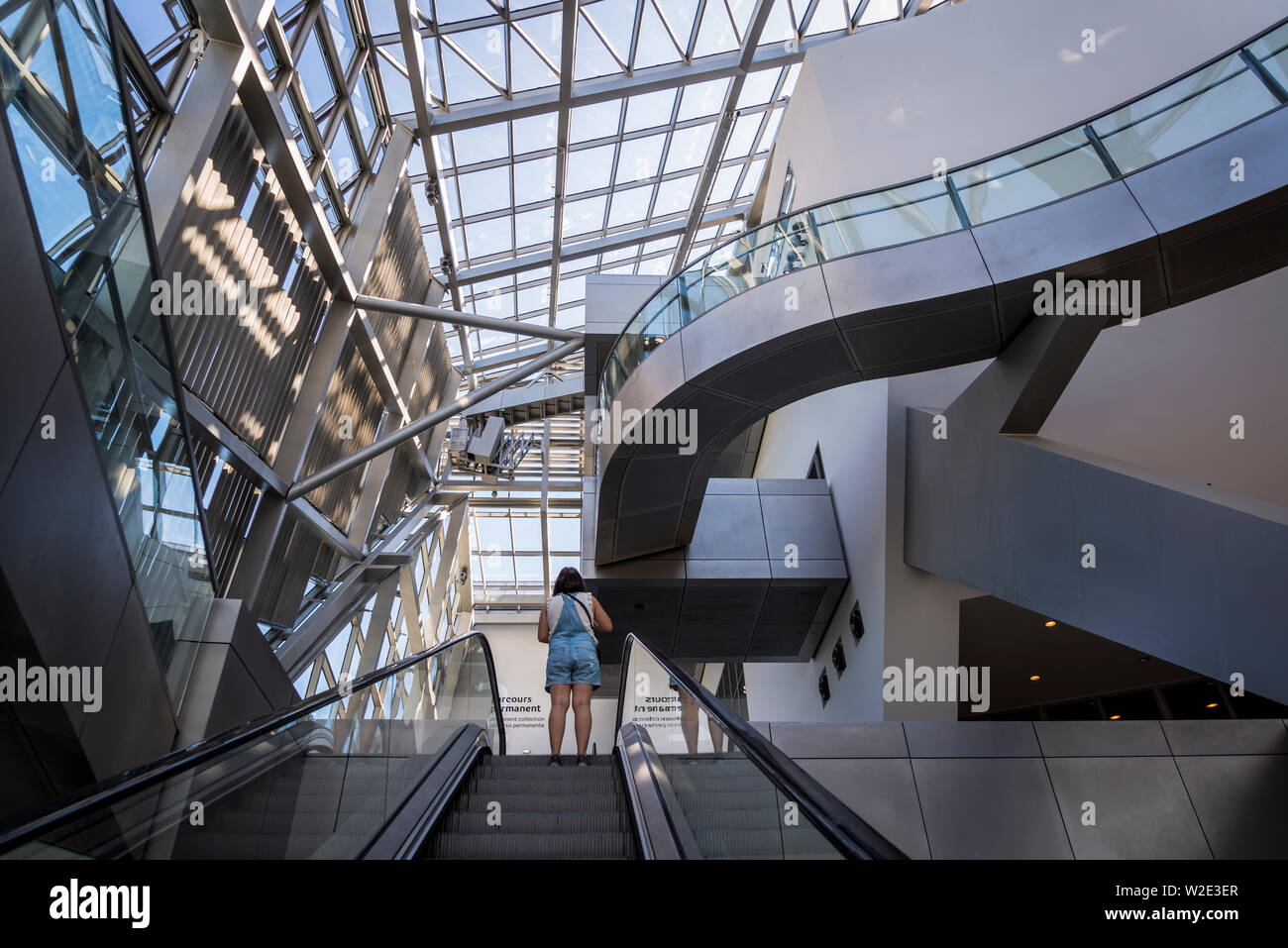 Lyon confluence museum interior hi-res stock photography and images - Alamy