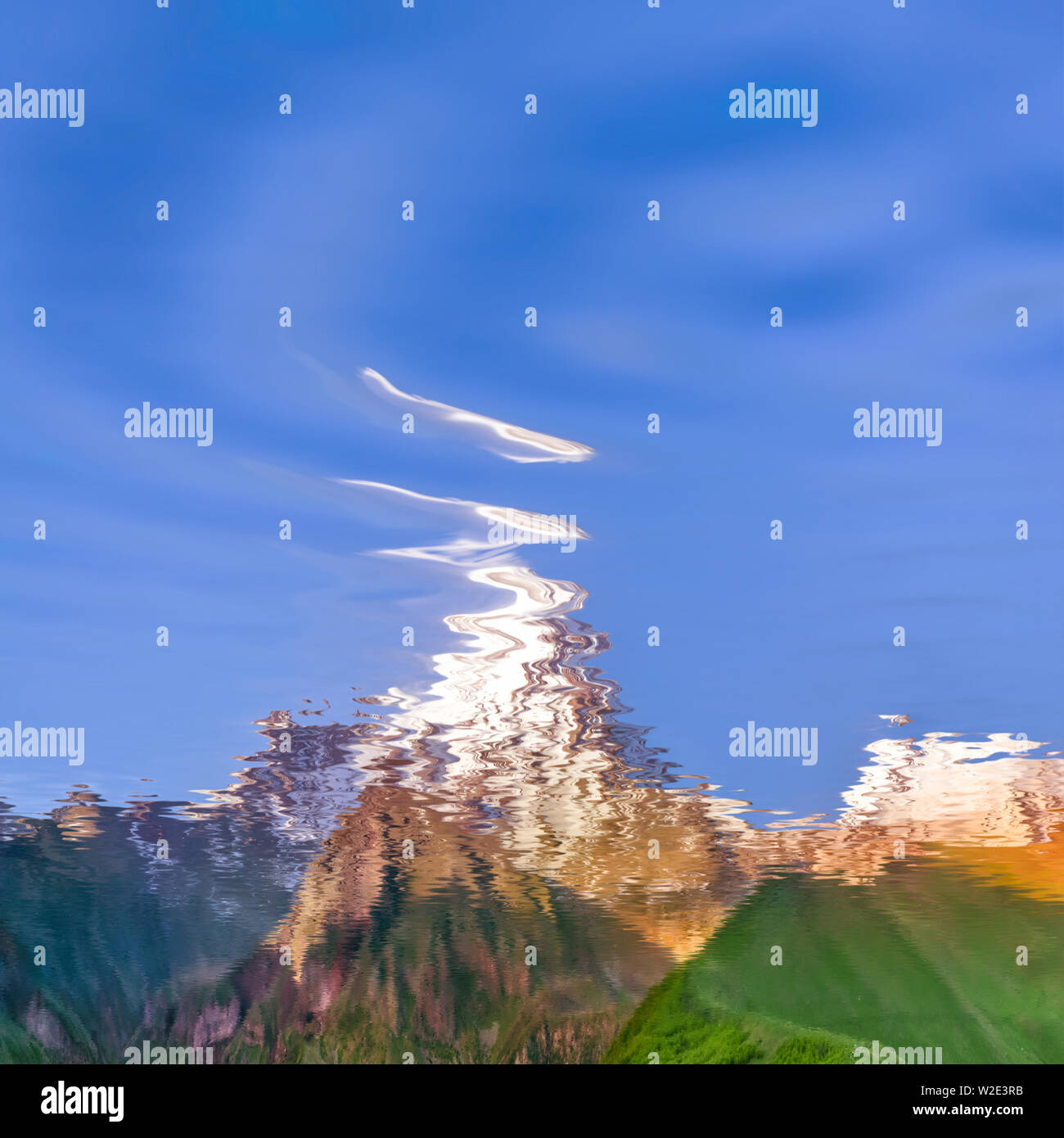 Cumulus reflected hi-res stock photography and images - Alamy