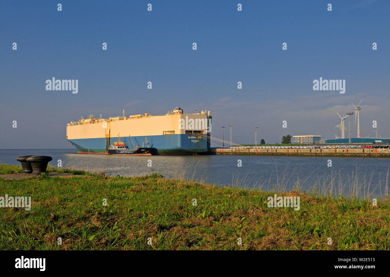 emden, niedersachsen/germany - september 09, 2012: pure car truck ...