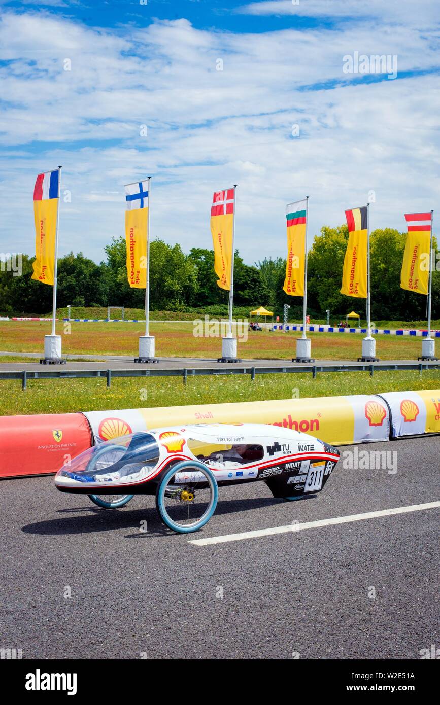 Weybridge, (London), Surrey, UK, July 5th, 2019 : Shell Eco-marathon ...