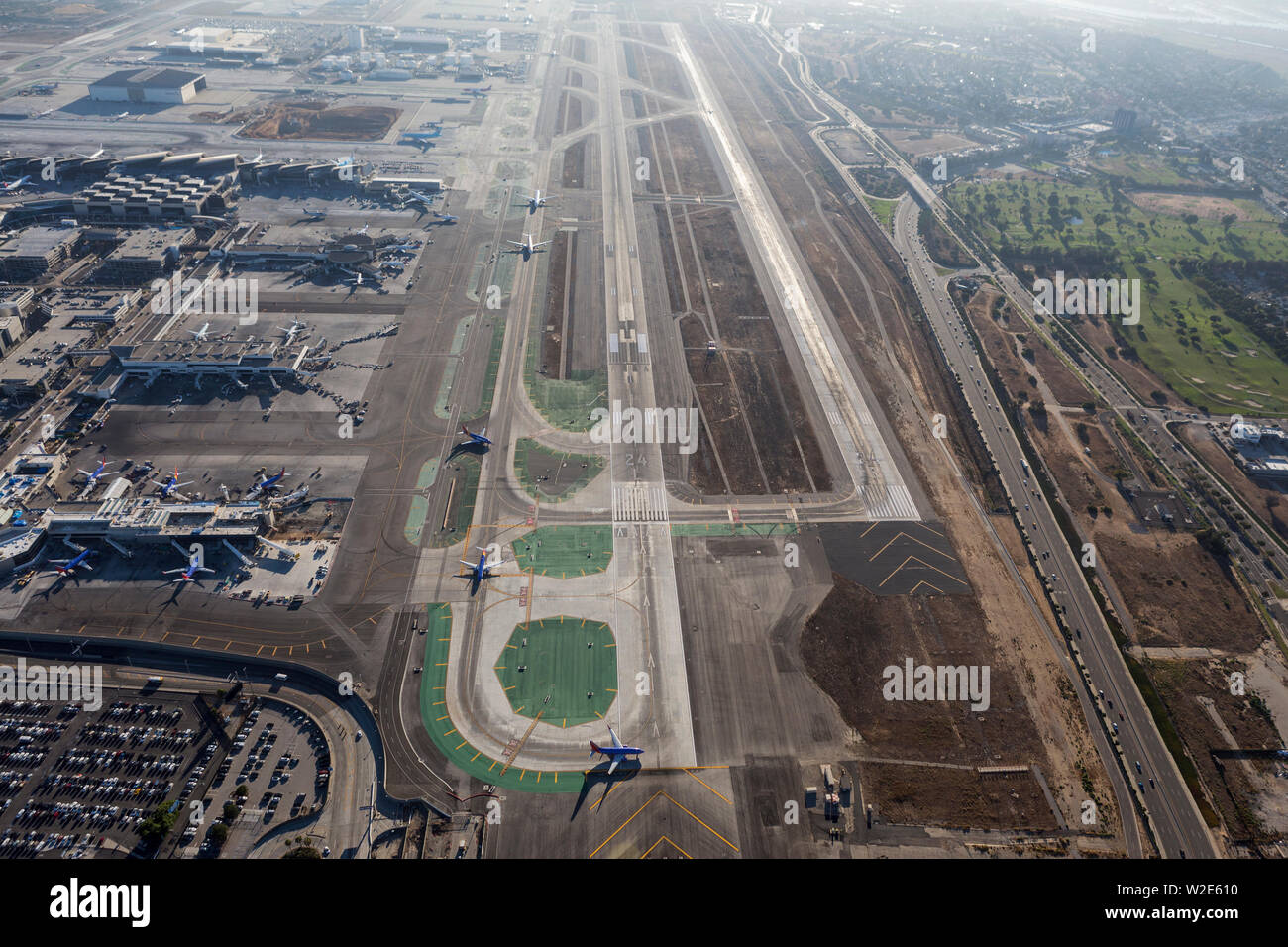 Lax Airport Aerial View High Resolution Stock Photography and Images ...