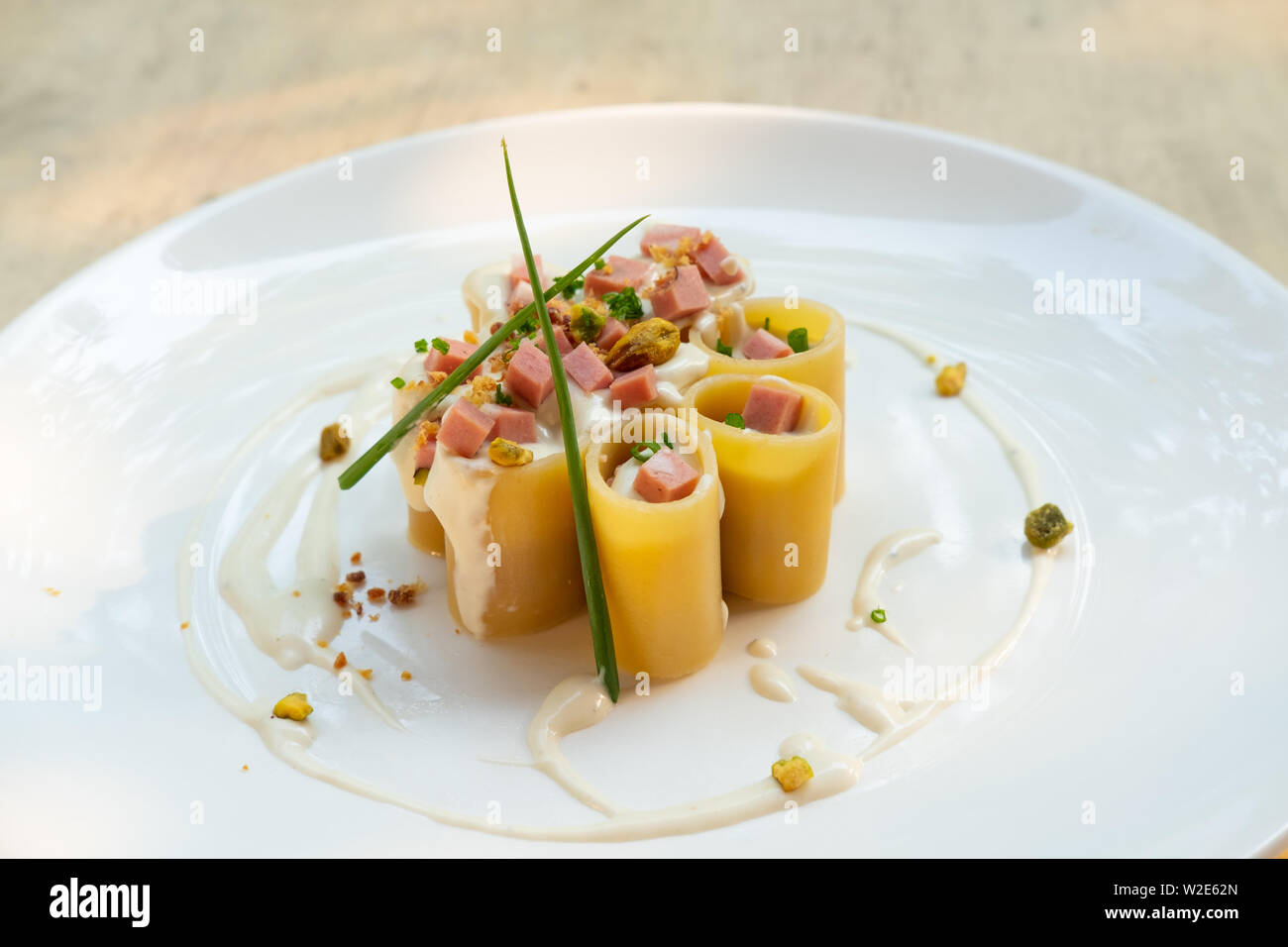 Beautiful Pasta Plating